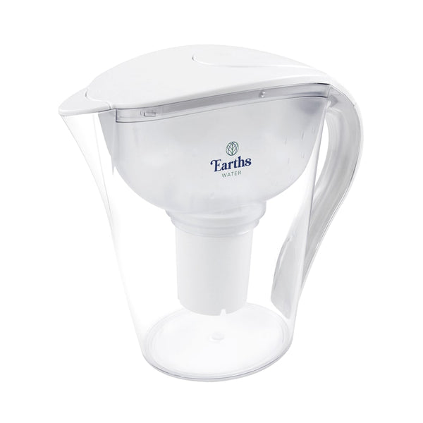 Earths Water 3.5L Large Alkaline Water Filter Jug Pitcher - Hello Green