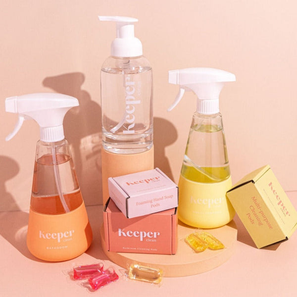 Keeper Clean Refillable Essentials Kit - Hello Green
