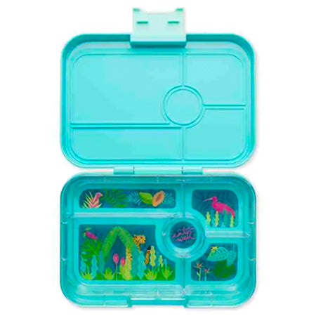 YumBox Tapas Bento Lunch Box - Hello Green
