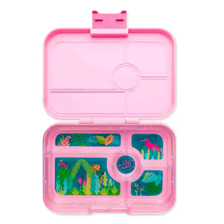 YumBox Tapas Bento Lunch Box - Hello Green
