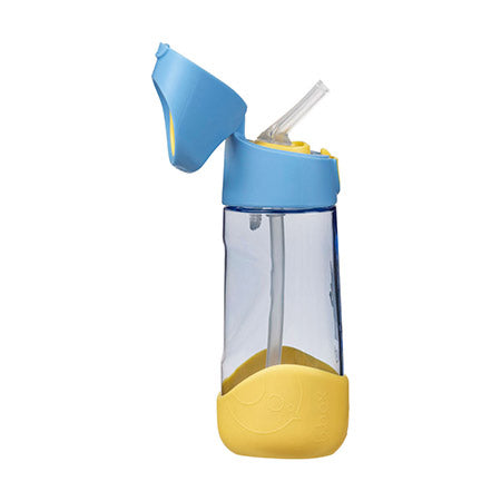 b.box Drink Bottle w/ Straw Lid - Bluey (450ml) - Hello Green