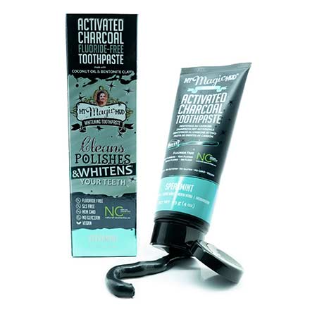 My Magic Mud Charcoal Whitening Toothpaste (1 pk) - Hello Green